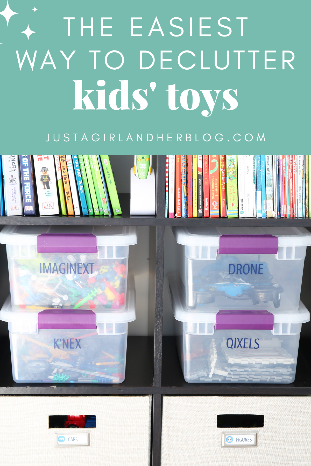 The Easiest Way to Declutter Kids' Toys (with Free Printables!)