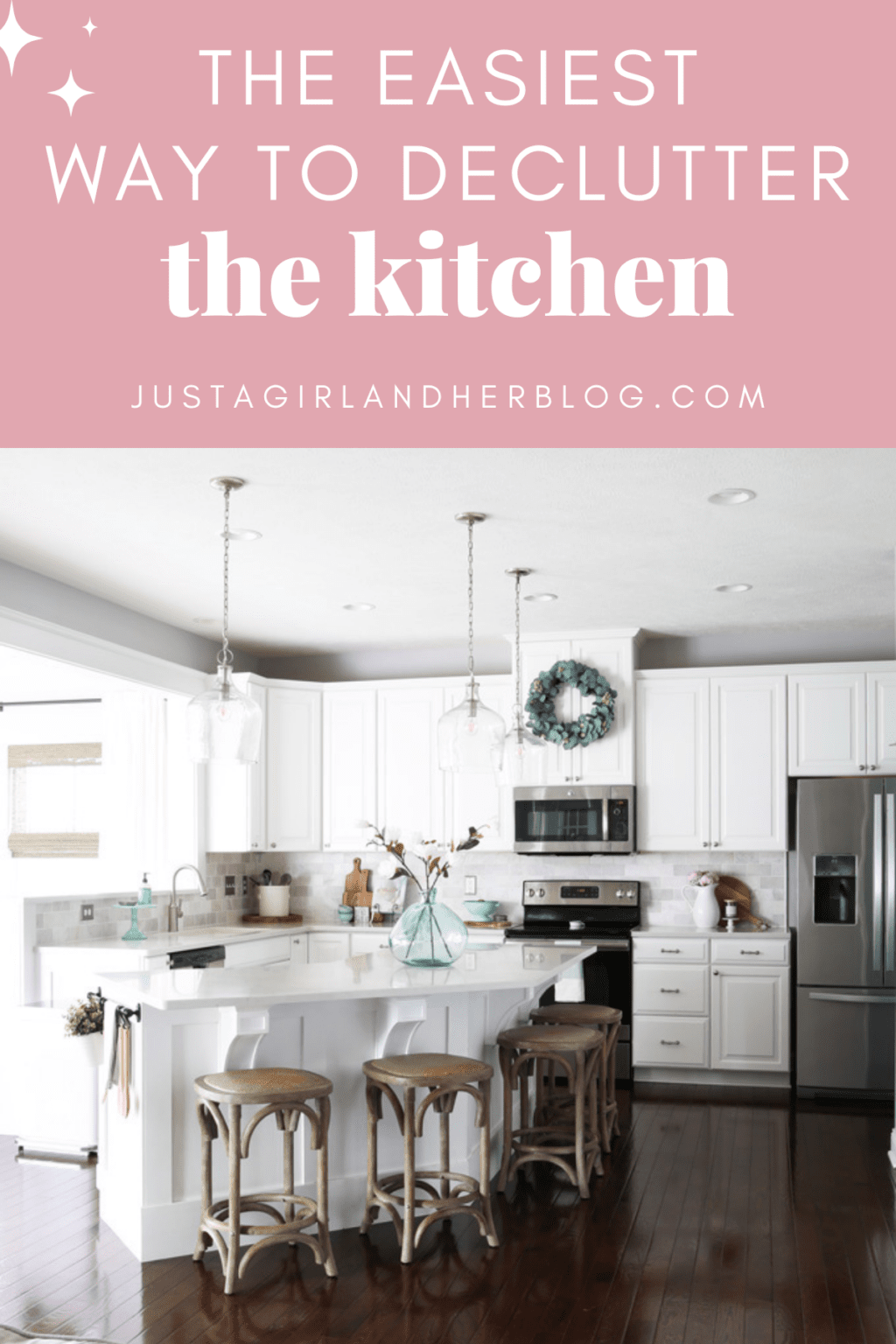 The Easiest Way to Declutter the Kitchen (with Free Printable ...