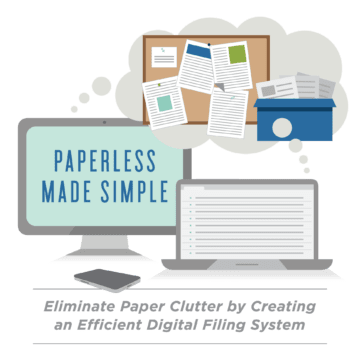 The Ultimate Guide to Going Paperless in 2022 | Abby Organizes