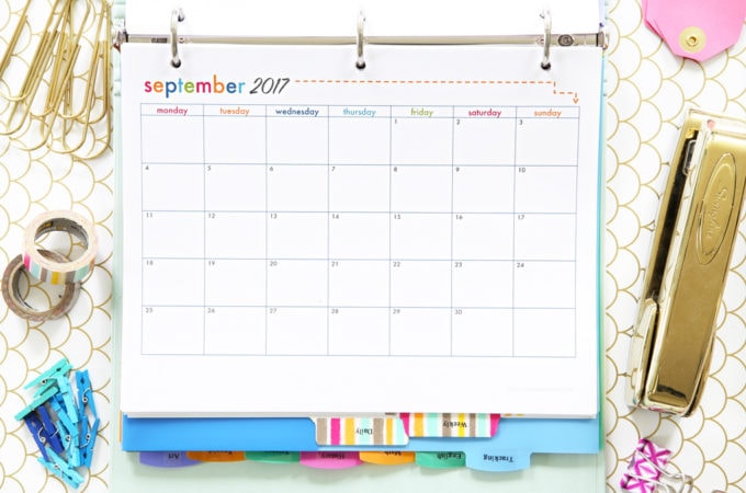 Student Binder for Back-to-School (with Free Printables!)