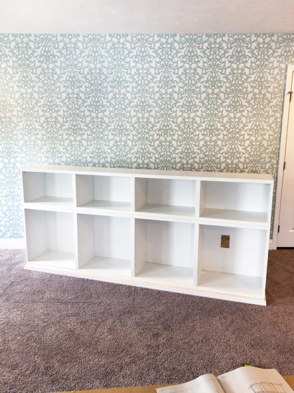 How to Create Home Office Storage with the IKEA BESTA System | Abby ...
