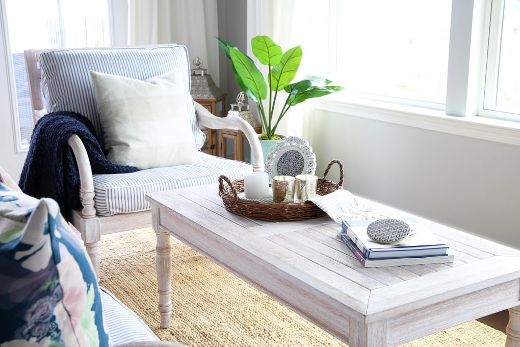Sunroom Summer Decor and Updates | Abby Organizes