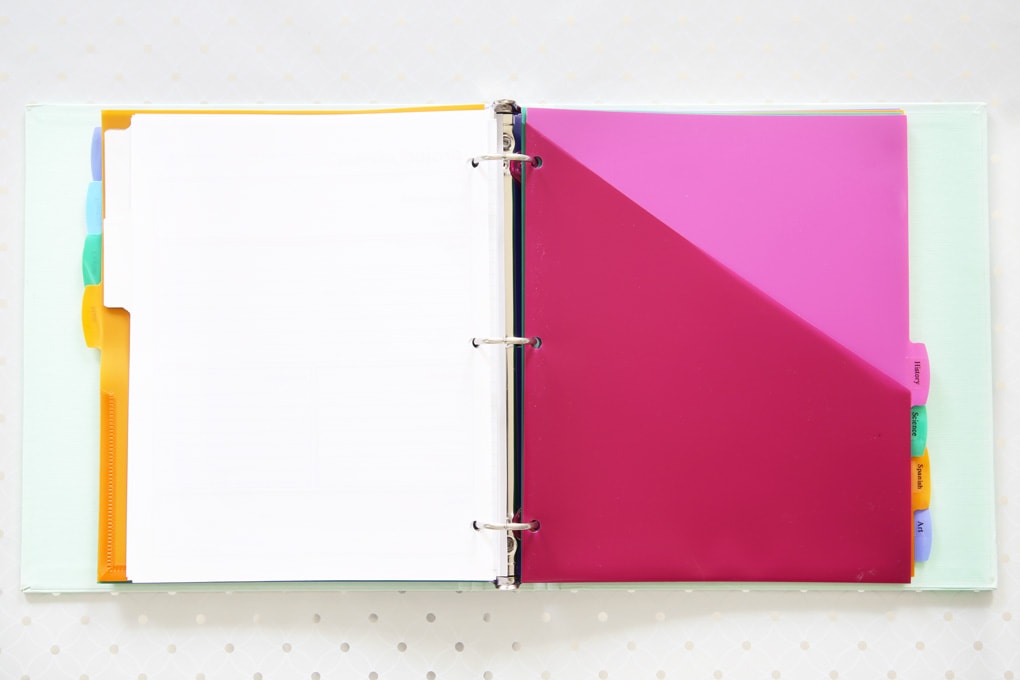 My Favorite Binder Supplies | Abby Organizes