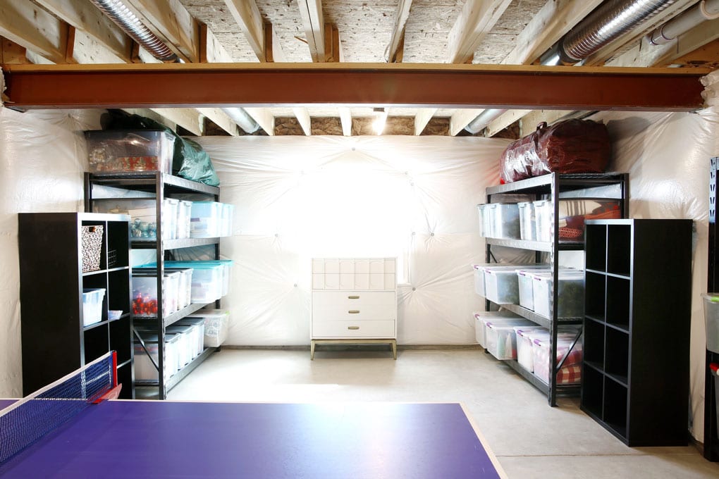 Organized Basement Tour | Abby Lawson