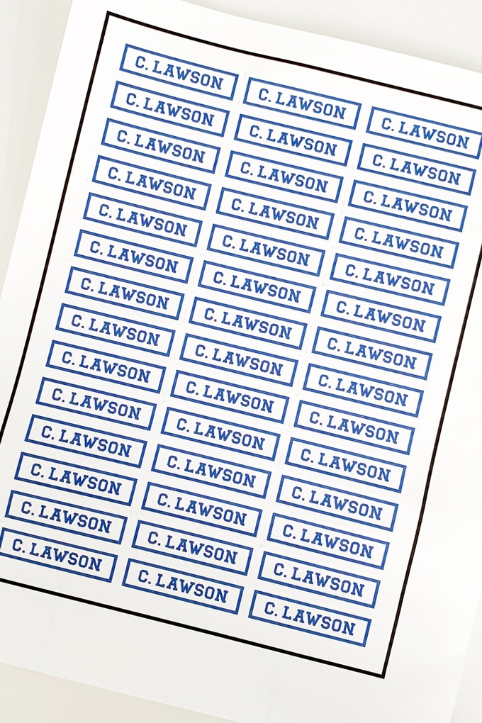 How To Make DIY Iron On Labels Abby Organizes How To Make DIY Iron On Labels Abby Organizes