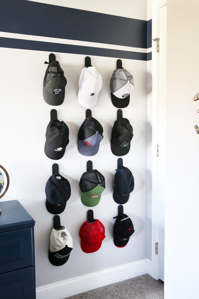 How To Create An Organized Hat Wall Abby Organizes How To Create An Organized Hat Wall Abby Organizes