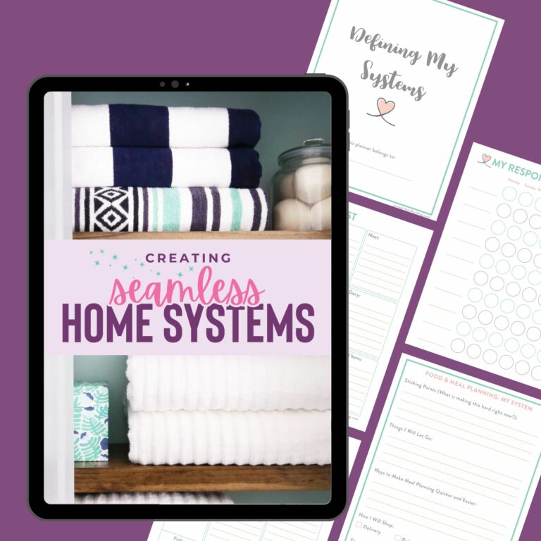Free Printable Stay-at-Home Binder | Abby Organizes
