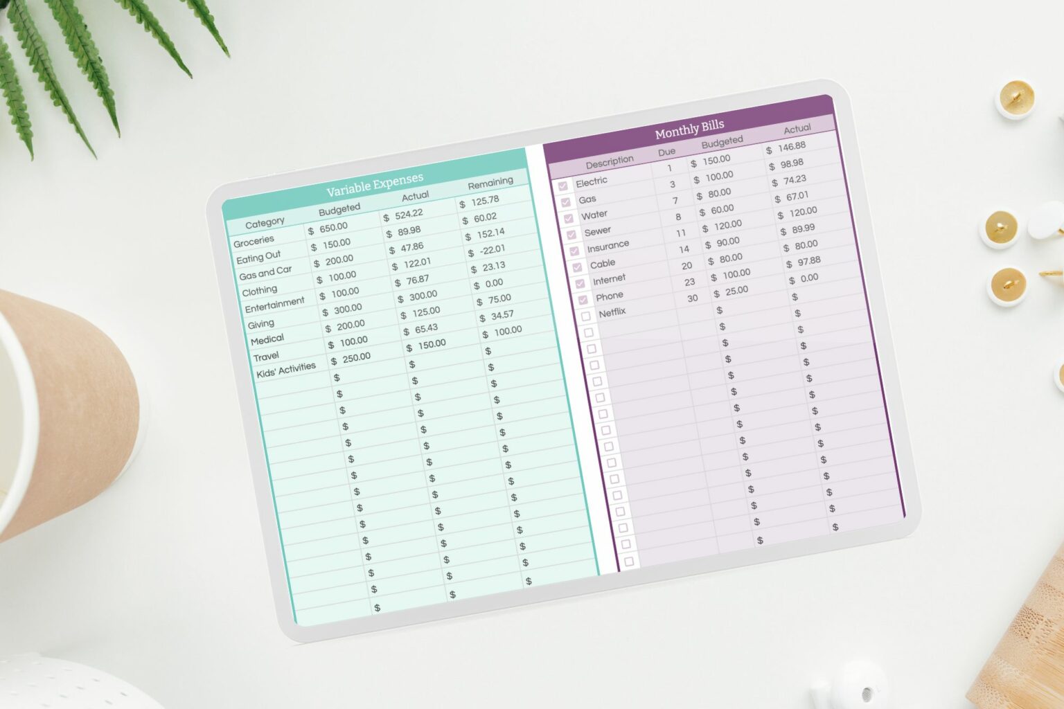 Our Family's Money Routine | Abby Organizes